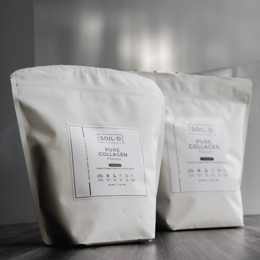 Pure Collagen Refill Pouch – Soil-D - Lifestyle Products